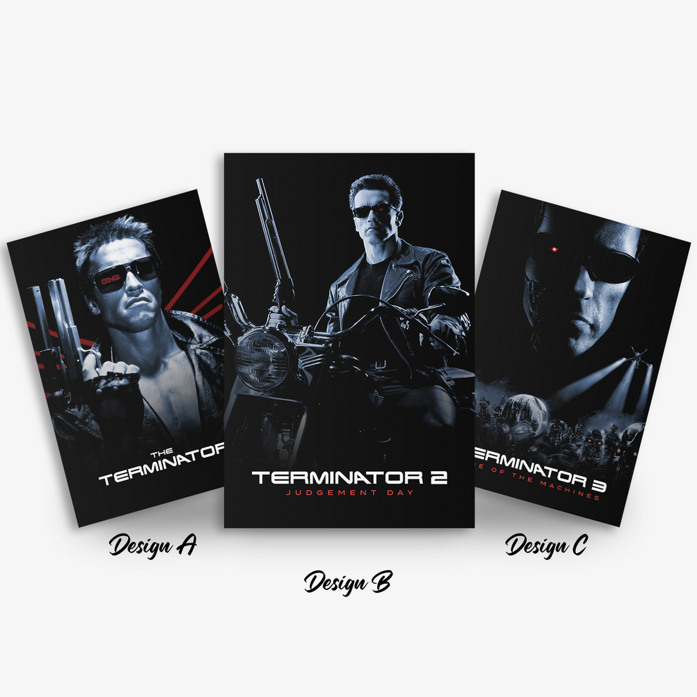 The Terminator Classic Trilogy Poster Set Poster Set – Flex Design Store