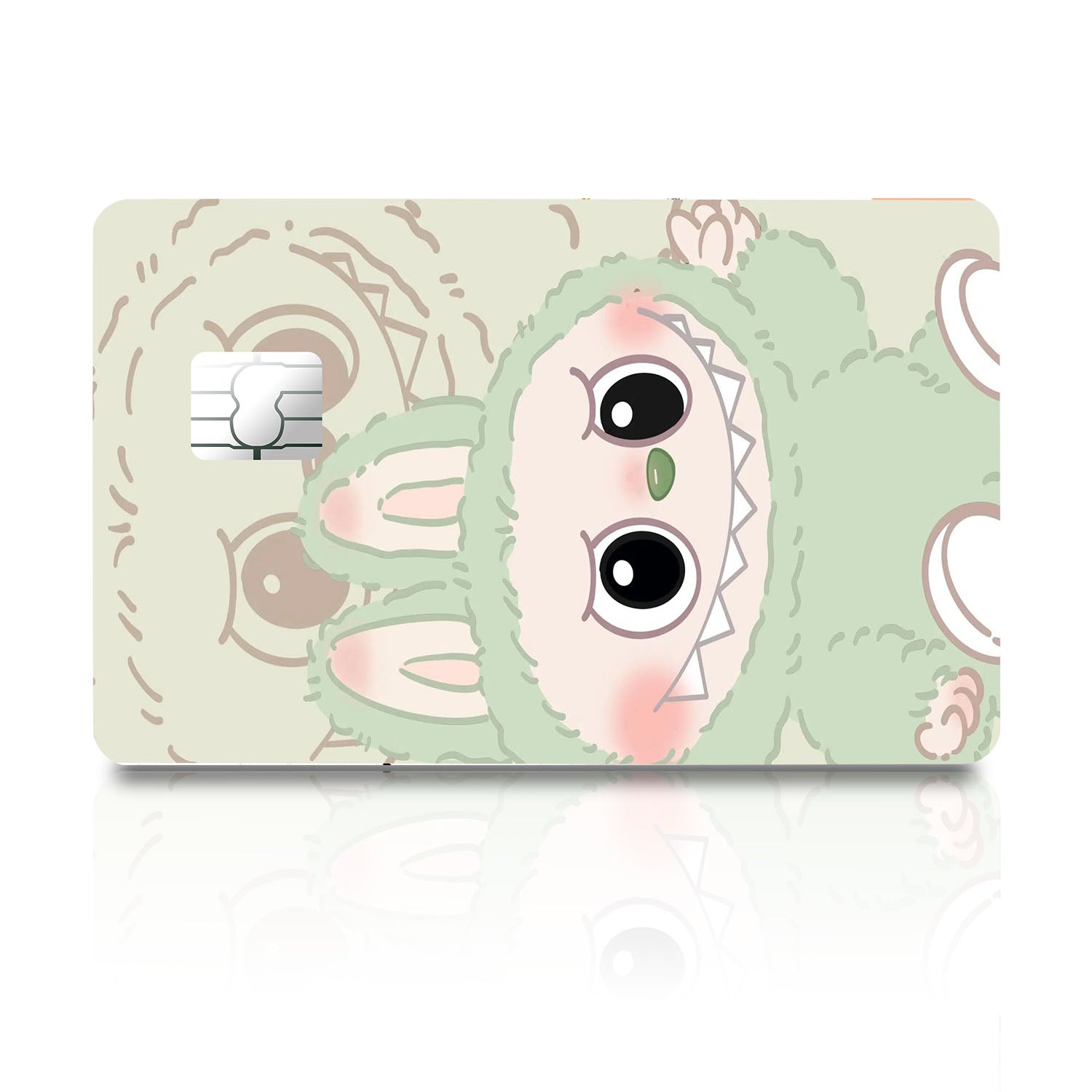 Labubu Mint Credit Card Credit Card & Debit Card Skin – Flex Design Store