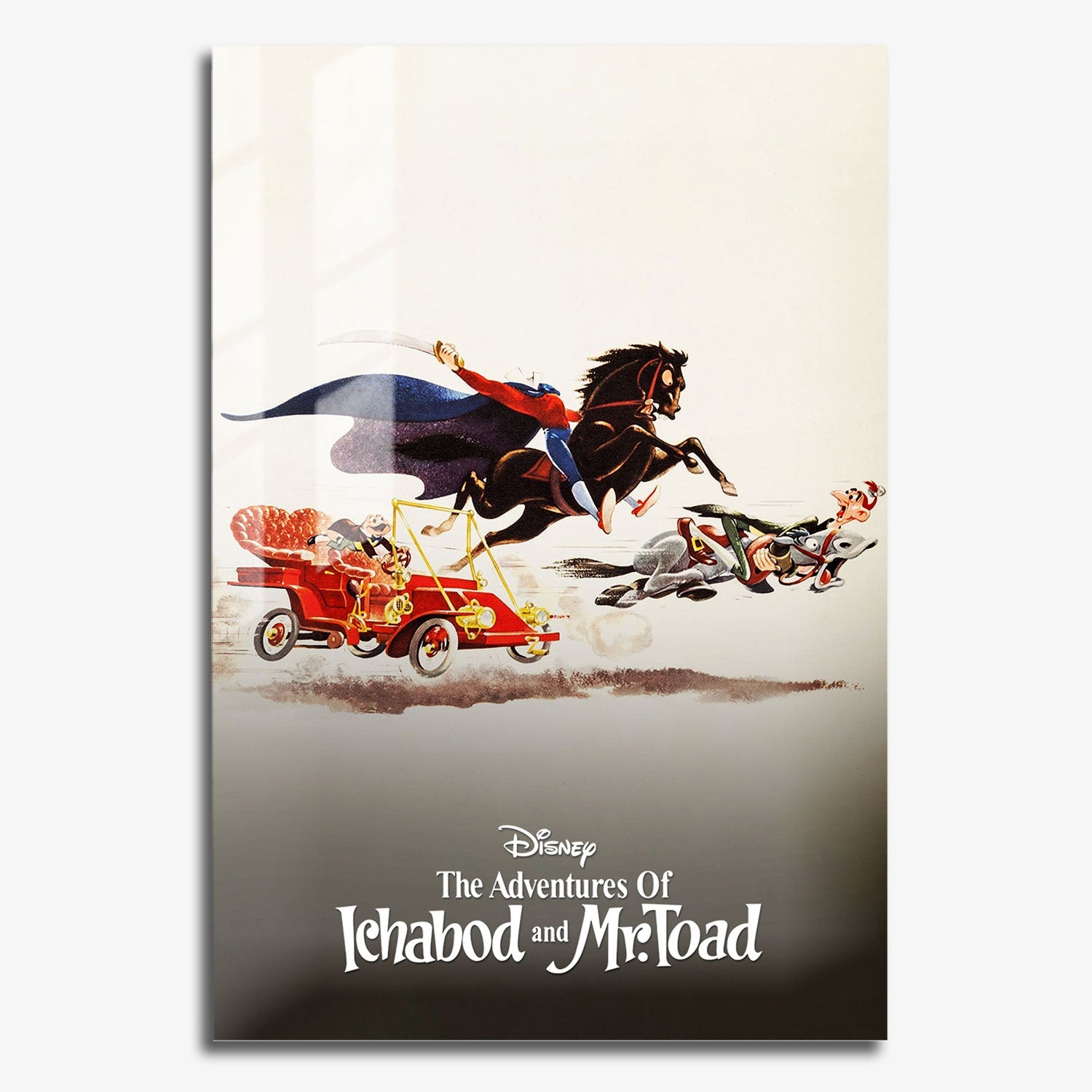 The Adventures of Ichabod and Mr Toad Classic Metal Poster Movie Metal ...