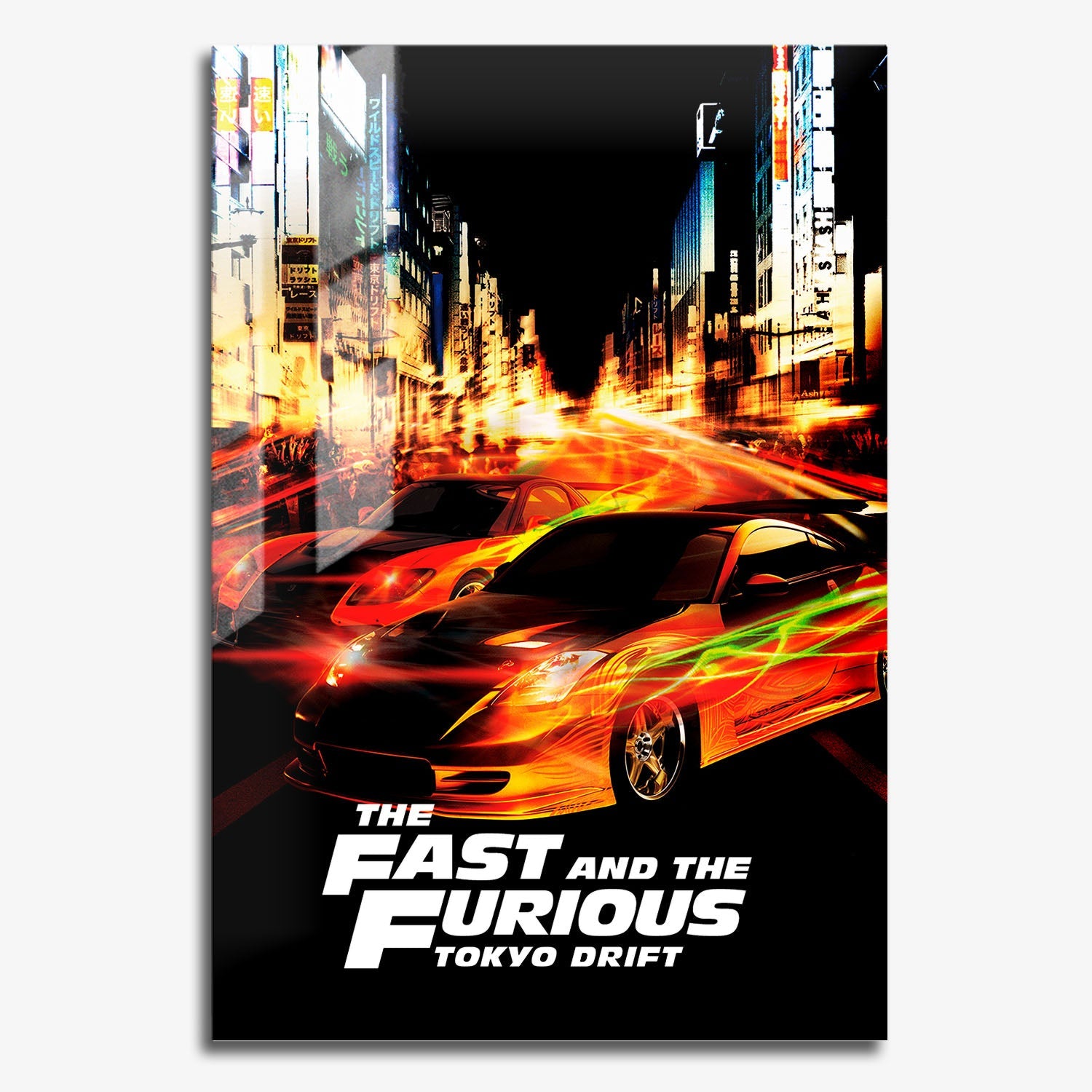 The Fast and the Furious Tokyo Drift Classic Metal Poster Movie Metal ...