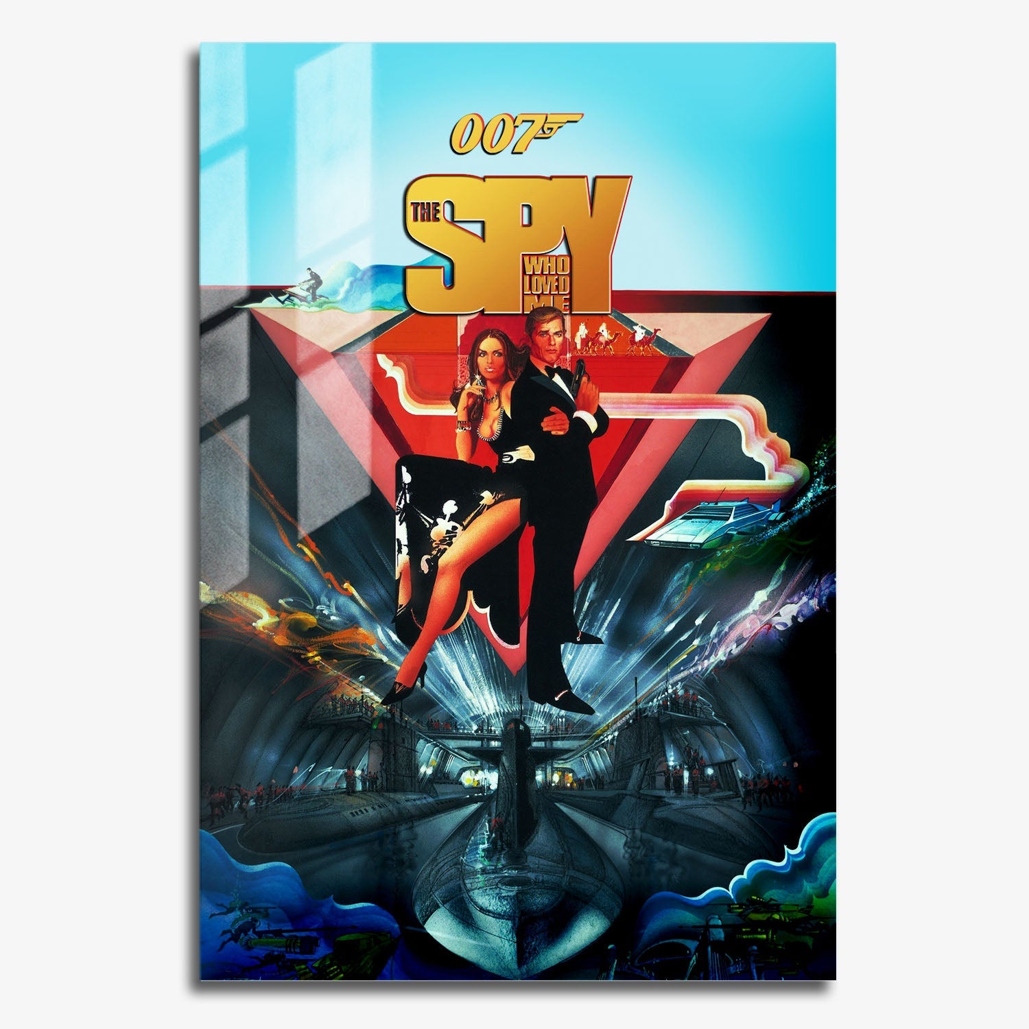 The Spy Who Loved Me Metal Poster Movie Metal Poster – Flex Design Store
