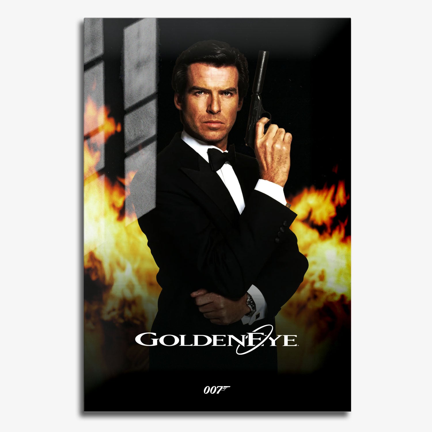 GoldenEye Classic Metal Poster Movie Metal Poster – Flex Design Store