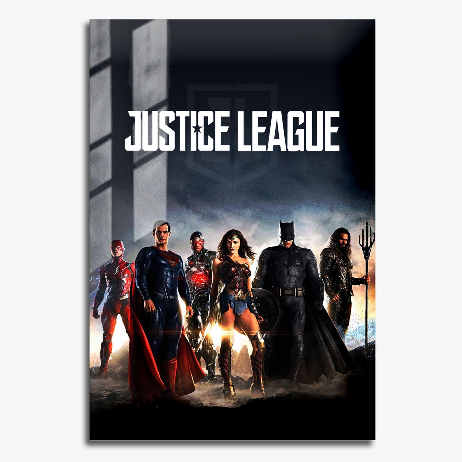 Justice League Key Art Metal Poster Movie Metal Poster – Flex Design Store