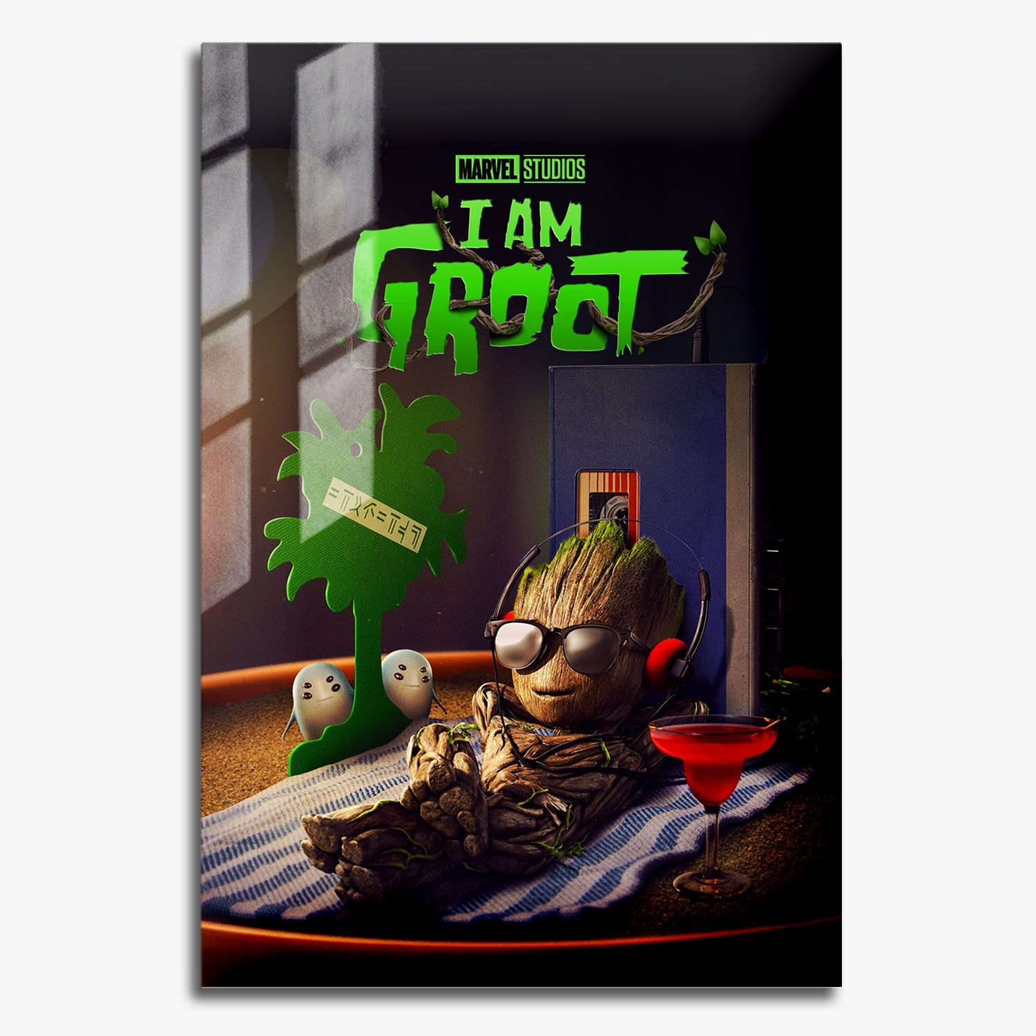 I Am Groot Metal Poster Movie Metal Poster – Flex Design Store