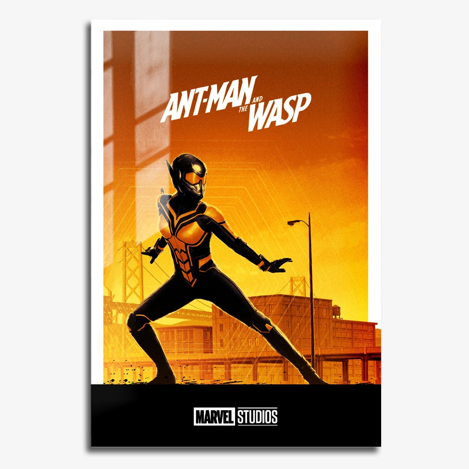 Ant-Man and the Wasp Minimalist Metal Poster Movie Metal Poster – Flex ...