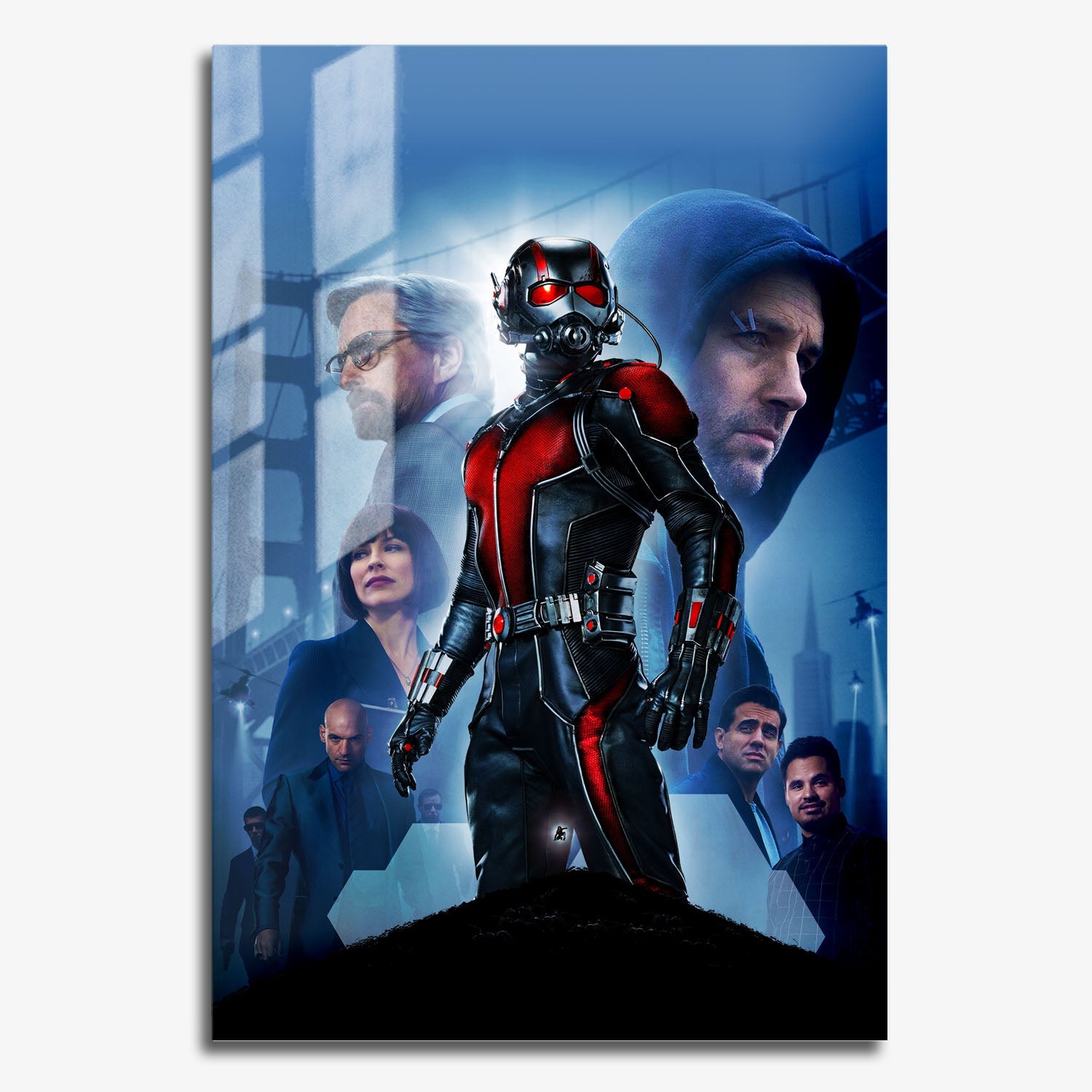 Ant-Man Textless Metal Poster Movie Metal Poster – Flex Design Store