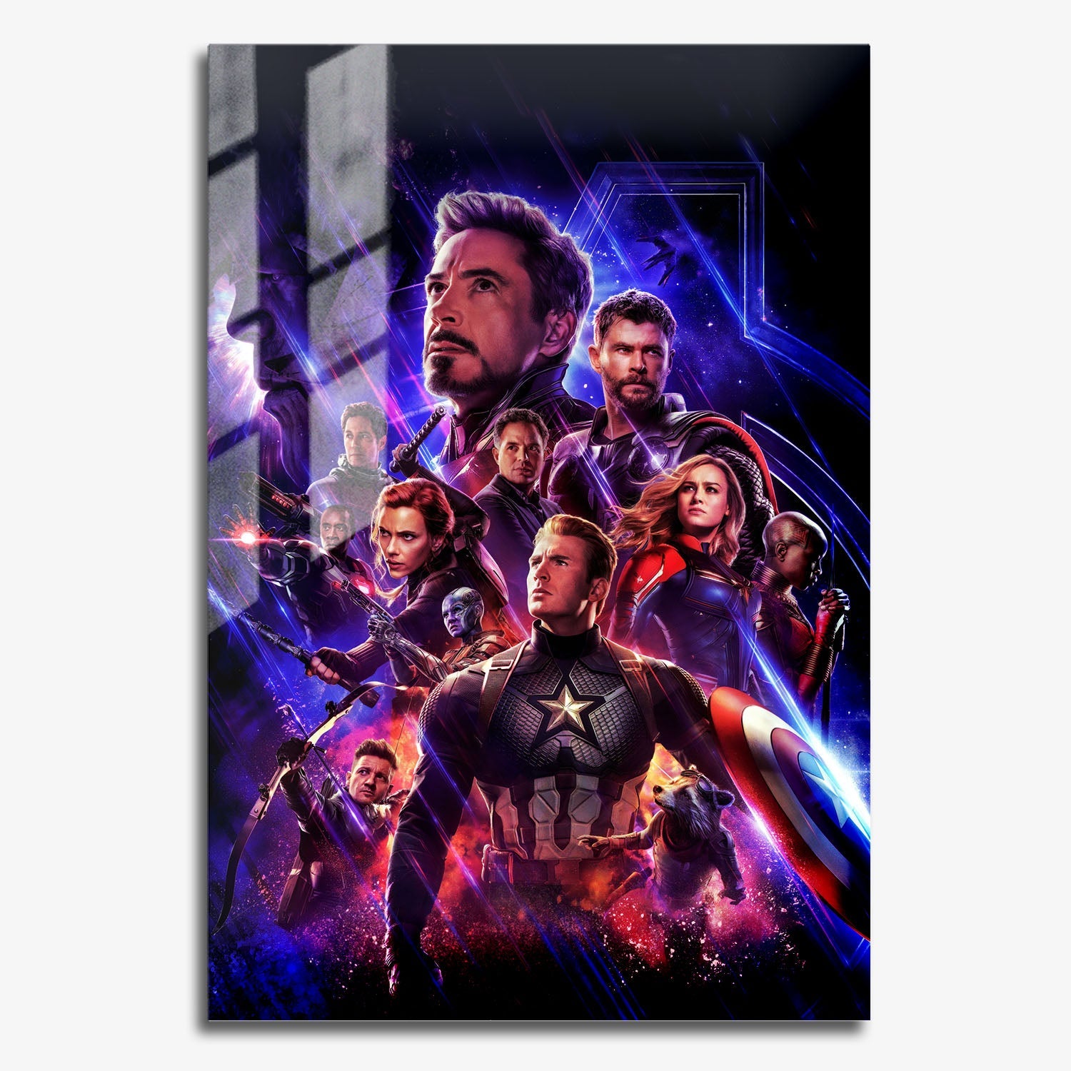 Avengers Endgame Textless Metal Poster Movie Metal Poster – Flex Design ...