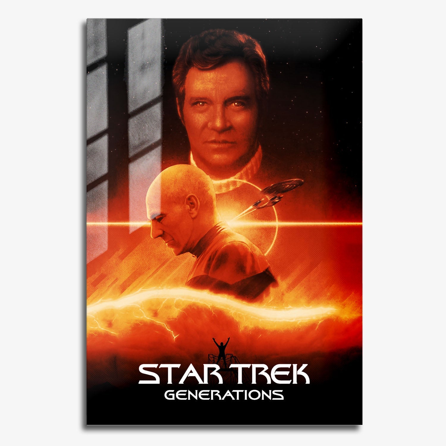 Star Trek Generations Classic Metal Poster Movie Metal Poster – Flex ...