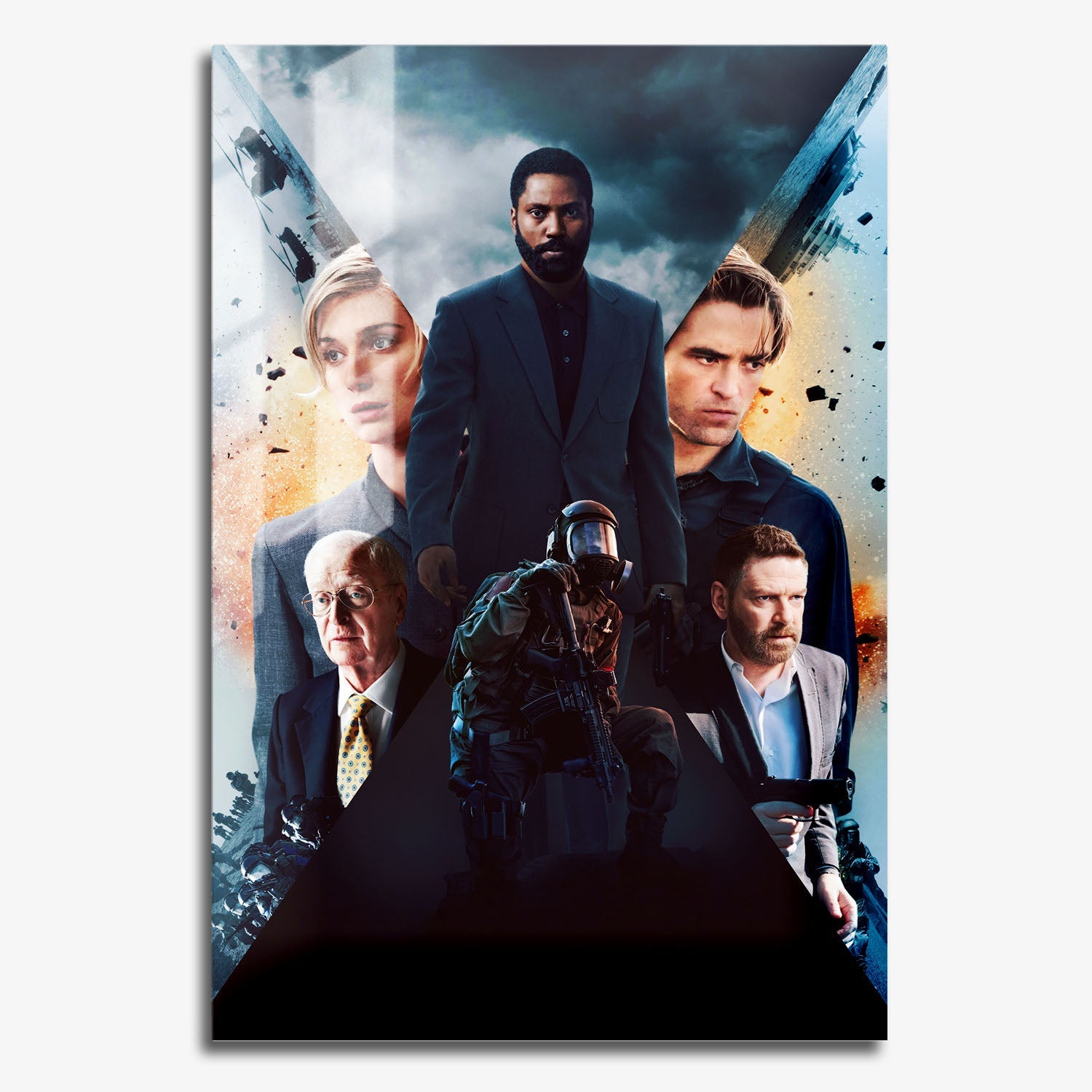 Tenet Key Art Metal Poster Movie Metal Poster – Flex Design Store