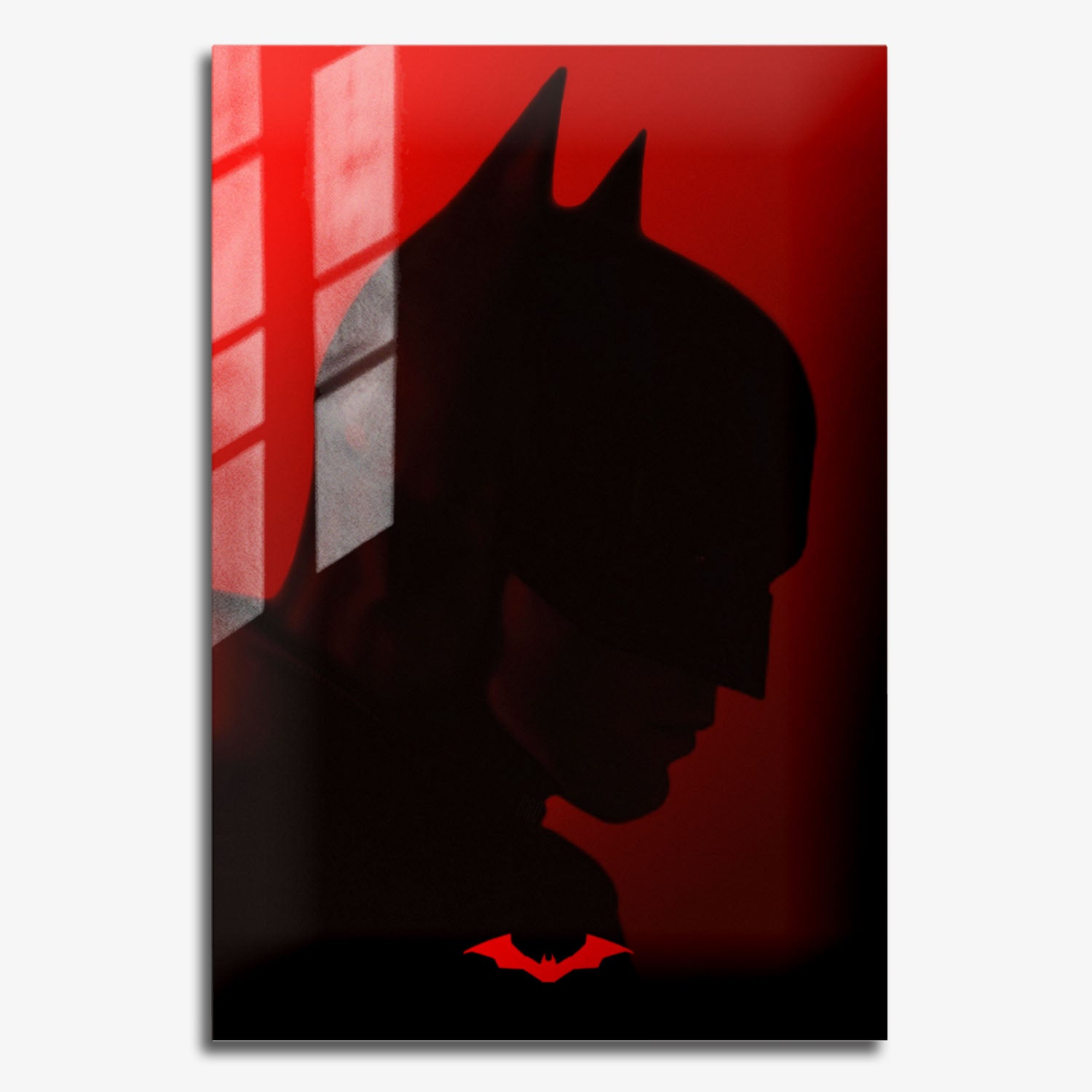 The Batman Textless Metal Poster Movie Metal Poster – Flex Design Store