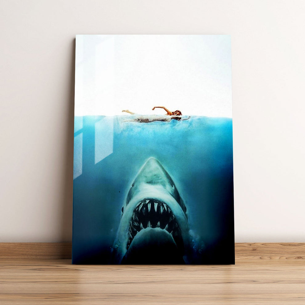 Jaws Key Art Metal Poster Movie Metal Poster – Flex Design Store
