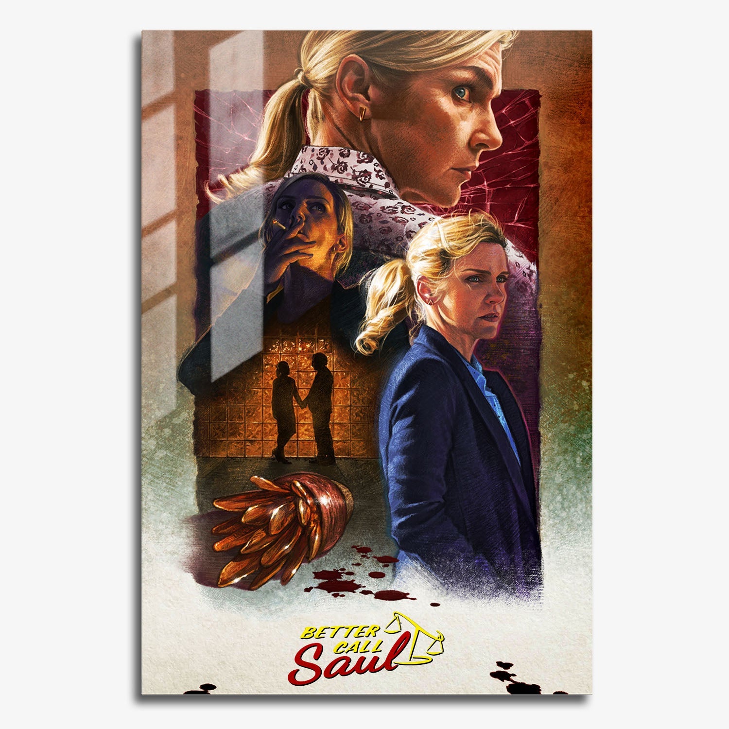 Better Call Saul Cartoon Metal Poster TV Show Metal Poster – Flex ...