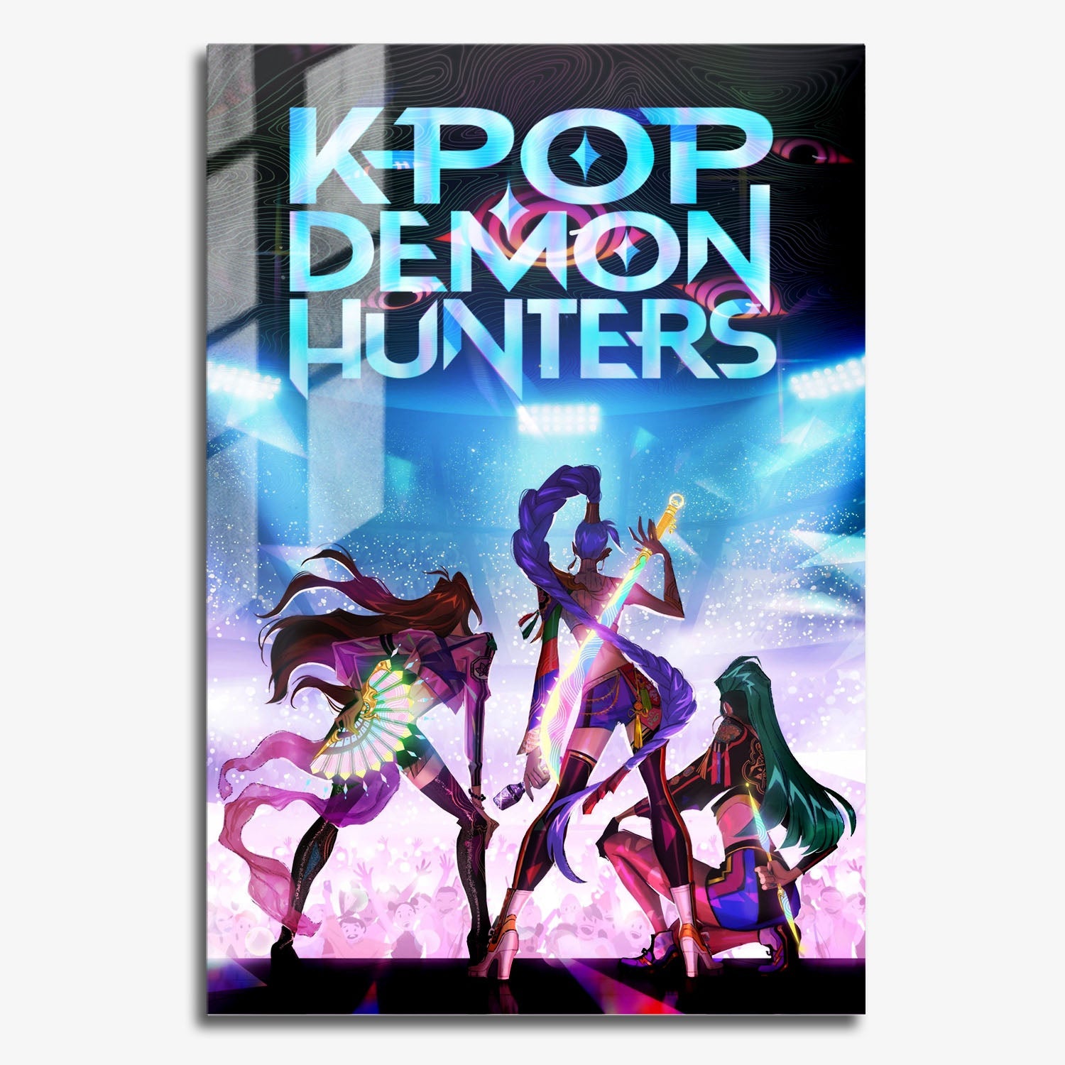 KPop Demon Hunters Backstage Metal Poster TV Show Metal Poster – Flex ...