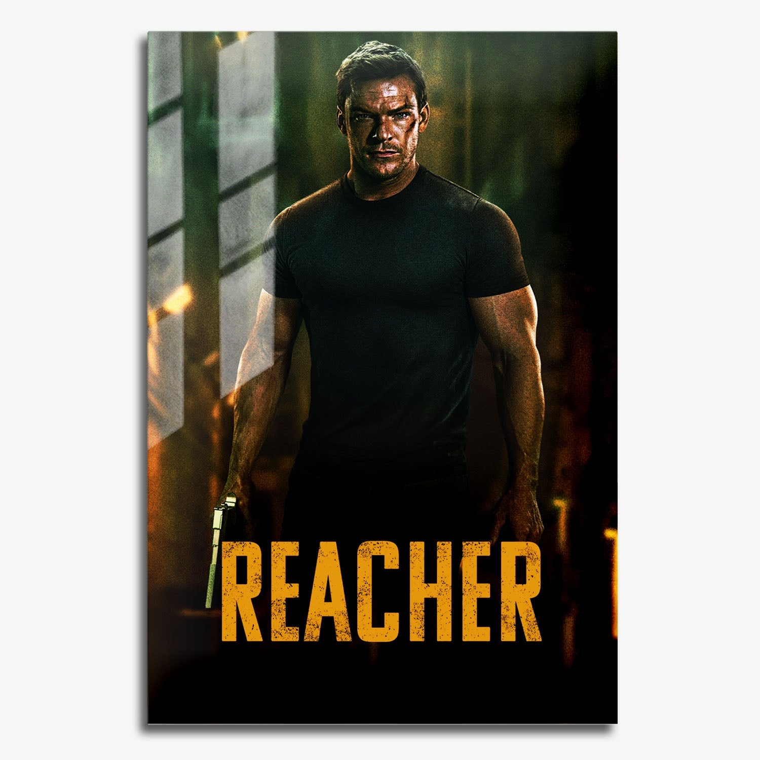 Reacher Metal Poster TV Show Metal Poster – Flex Design Store