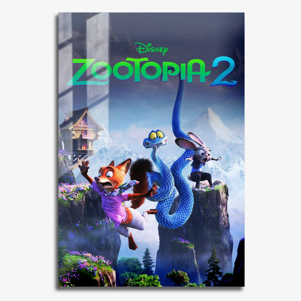 Zootopia 2 Metal Poster Movie Metal Poster – Flex Design Store