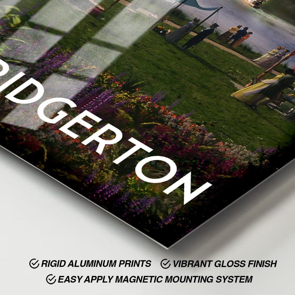 Bridgerton Cover Metal Poster TV Show Metal Poster – Flex Design Store