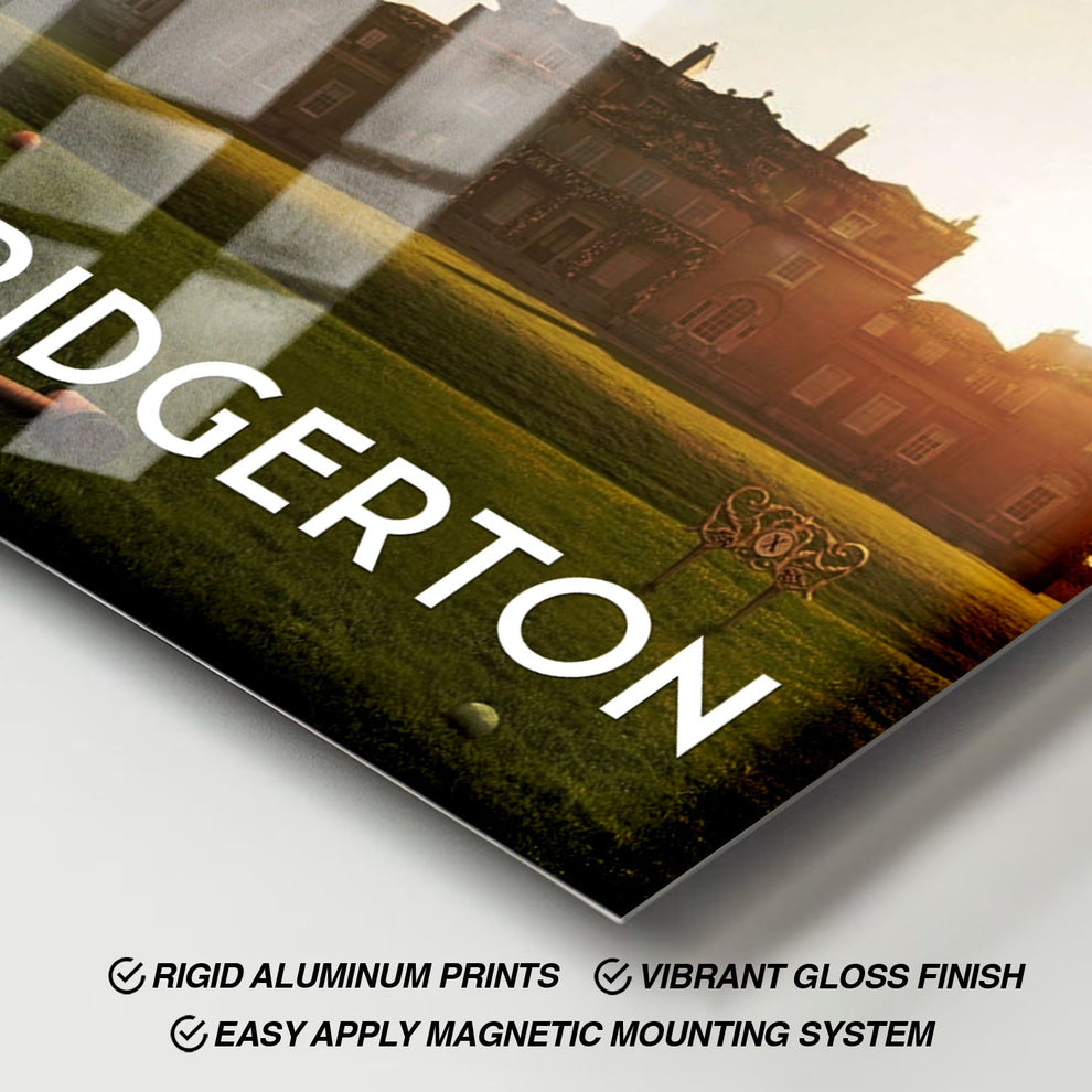 Bridgerton Theatrical Metal Poster TV Show Metal Poster – Flex Design Store