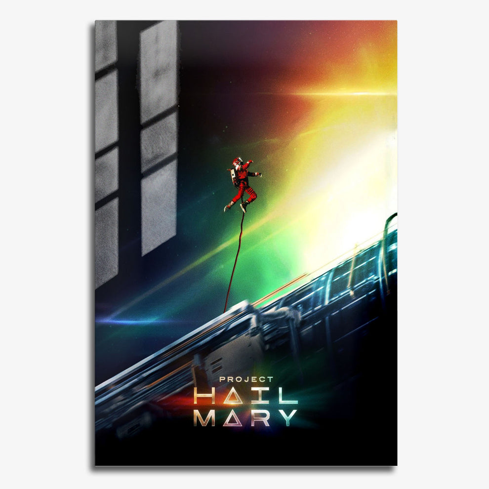 Project Hail Mary Key Visual Metal Poster Movie Metal Poster – Flex ...