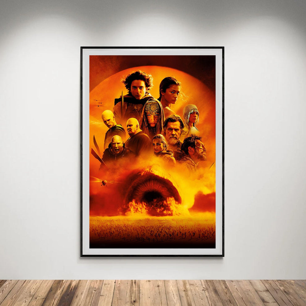 Dune - Part Two Key Art Poster Movie Poster – Flex Design Store