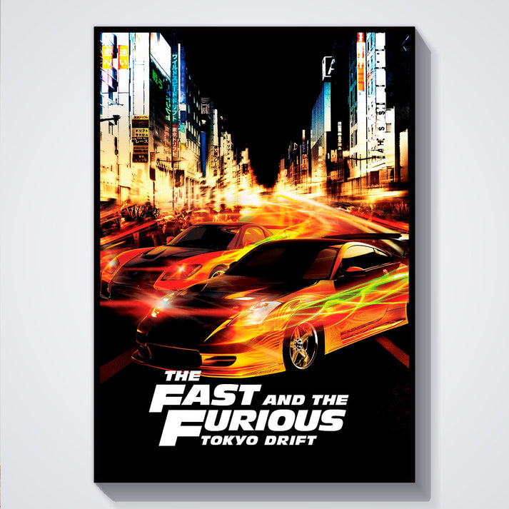 The Fast and the Furious Tokyo Drift Classic Poster Movie Poster – Flex ...