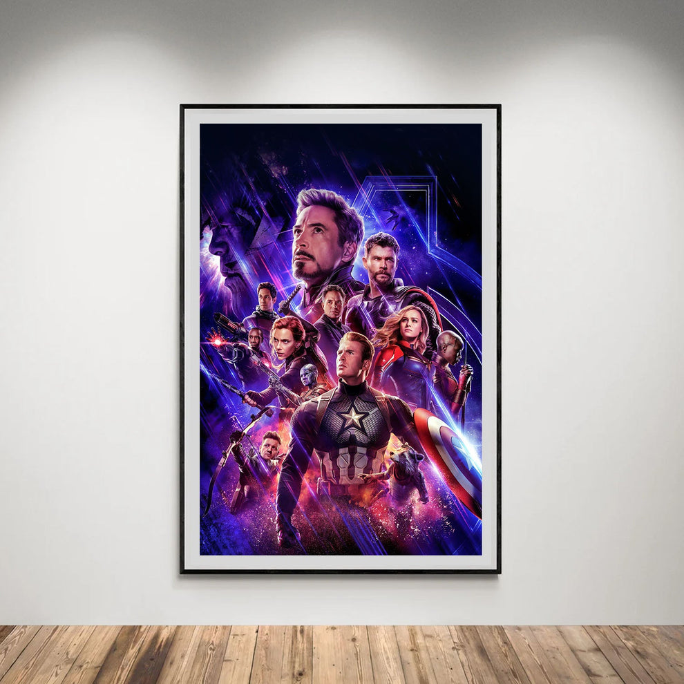 Avengers Endgame Textless Poster Movie Poster – Flex Design Store
