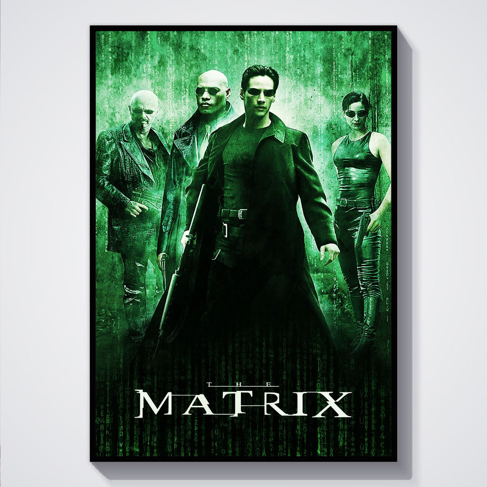 The Matrix Classic Poster Movie Poster – Flex Design Store