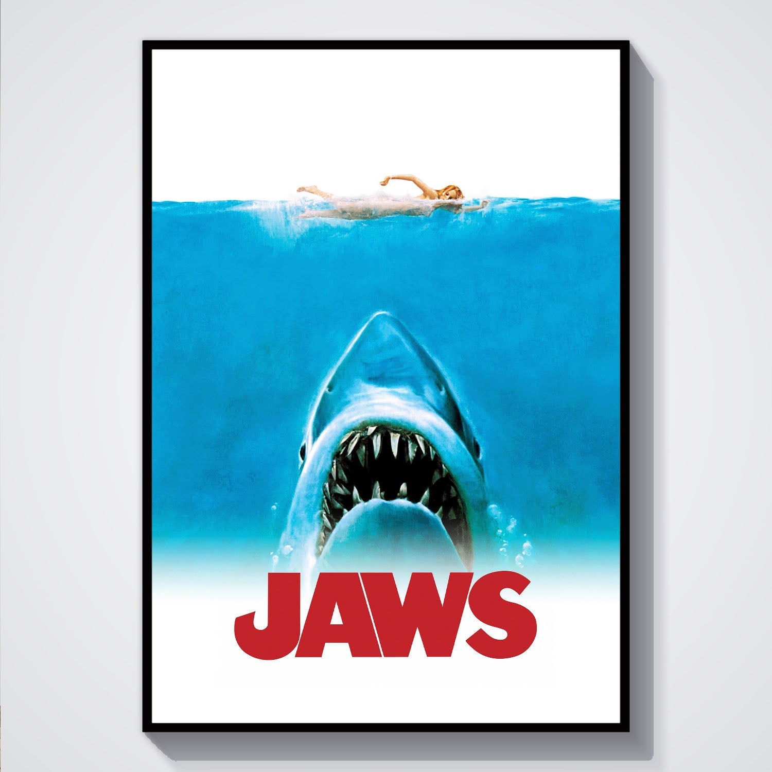 Jaws Poster Movie Poster Flex Design Store