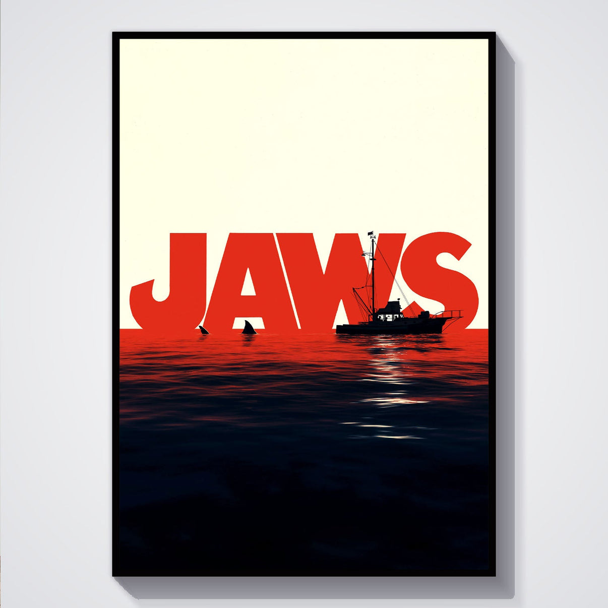 Jaws Cinematic Poster Movie Poster – Flex Design Store