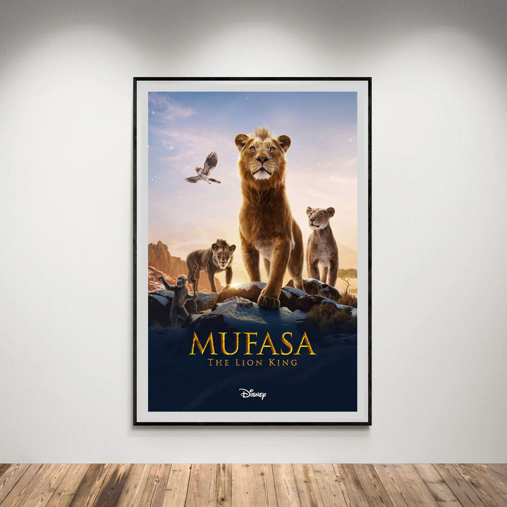 Mufasa The Lion King Poster Movie Poster – Flex Design Store