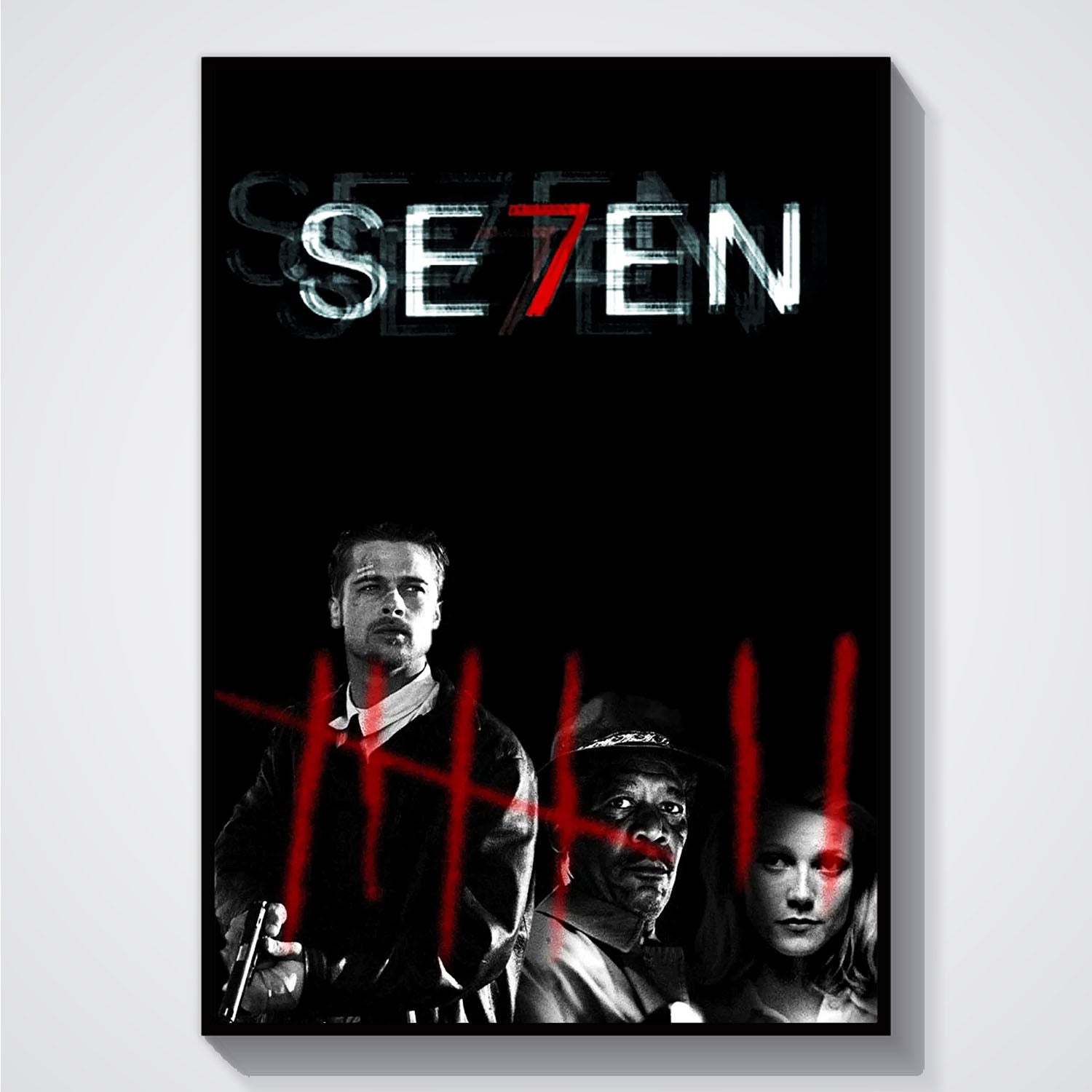 Seven Horror Poster Movie Poster – Flex Design Store