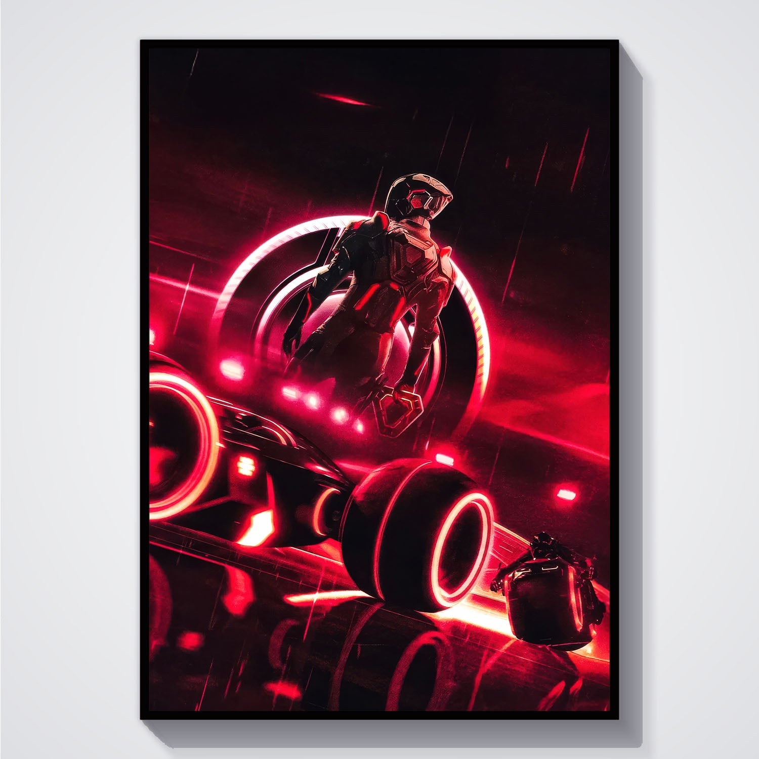 Tron Ares Cartoon Poster Movie Poster – Flex Design Store