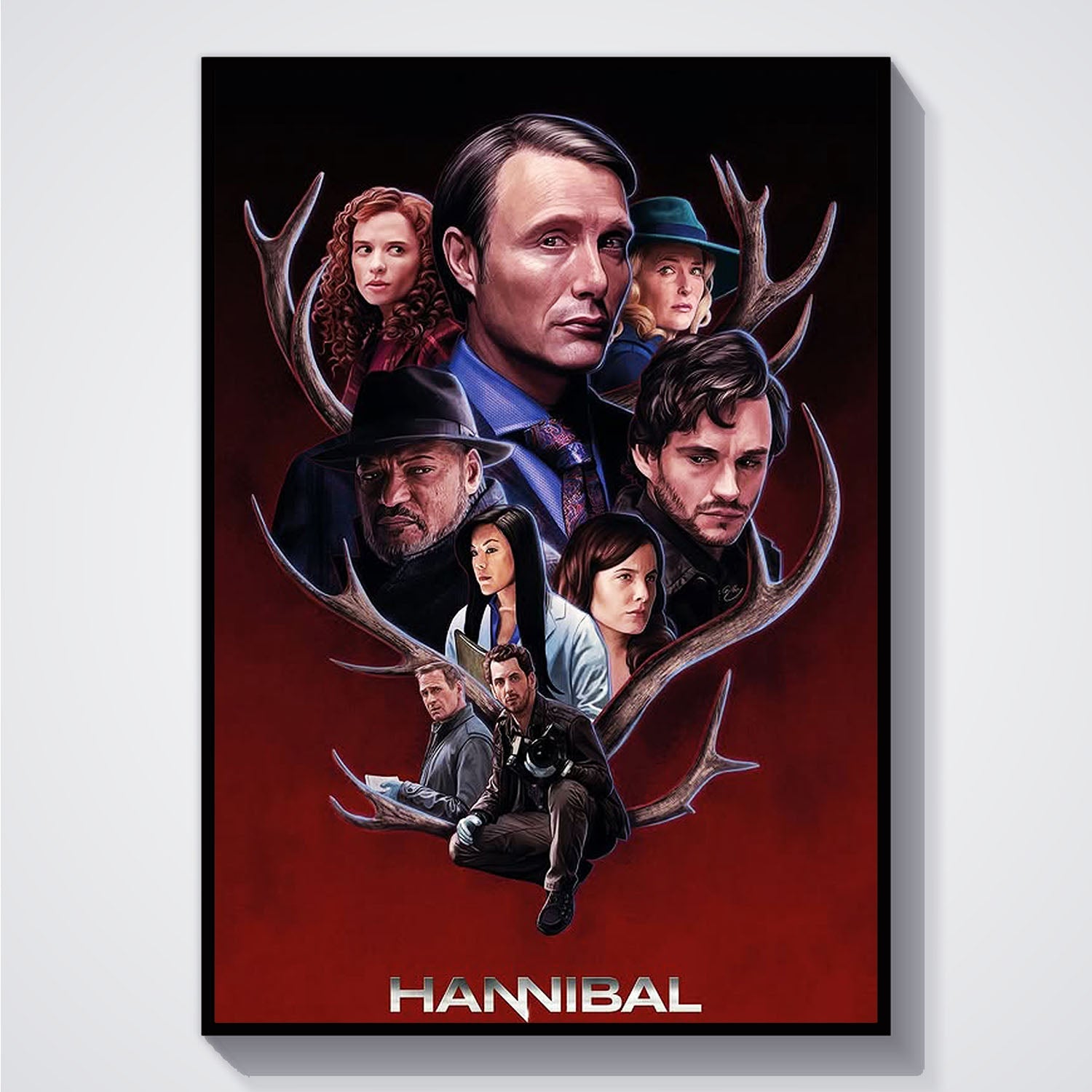 Hannibal Sketch Poster TV Show Poster – Flex Design Store