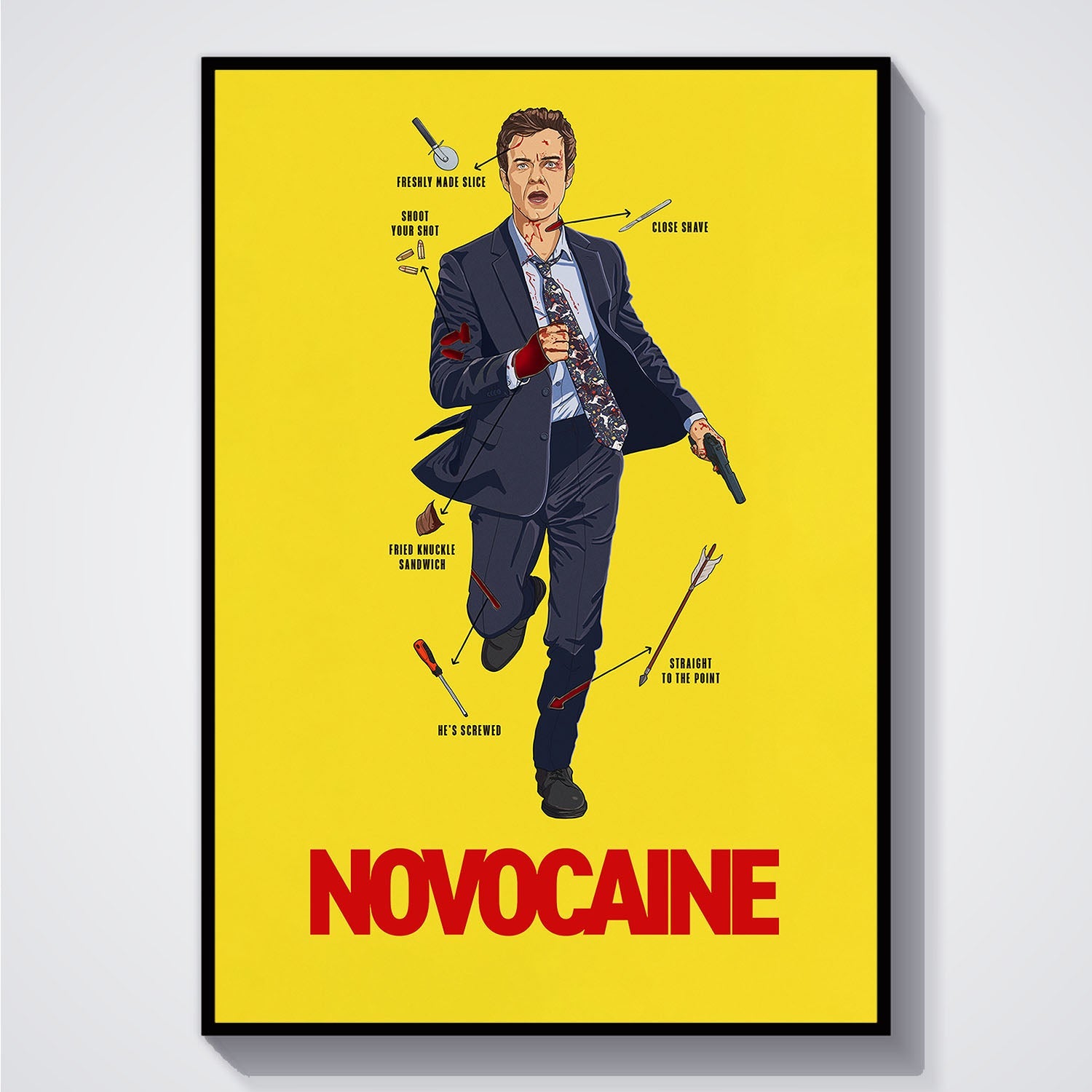 Novocaine Poster Movie Poster – Flex Design Store