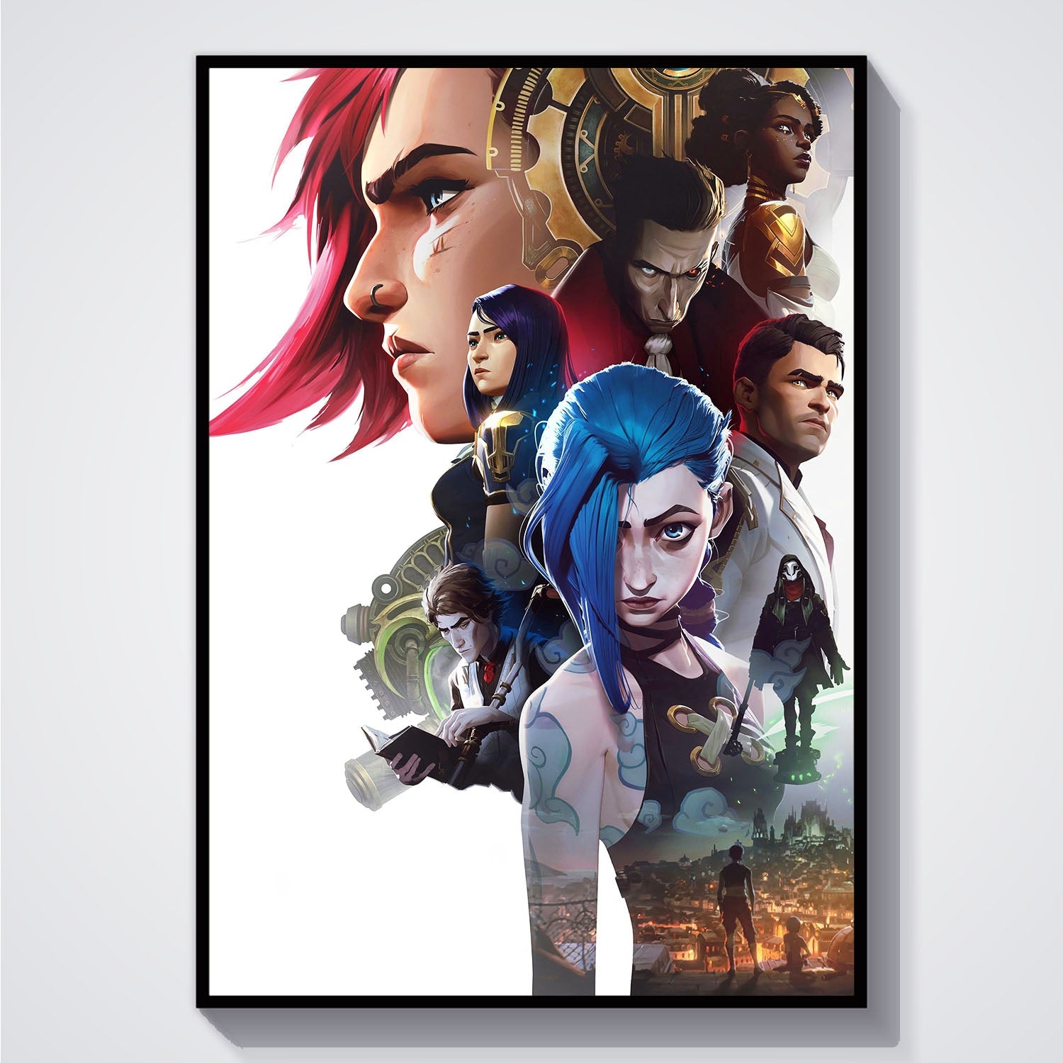 Arcane Key Art Poster TV Show Poster – Flex Design Store