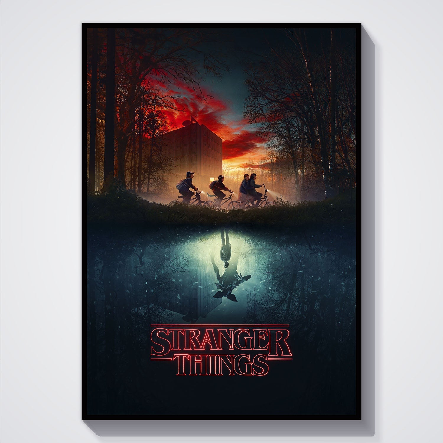 Stranger Things Key Visual Poster TV Show Poster – Flex Design Store