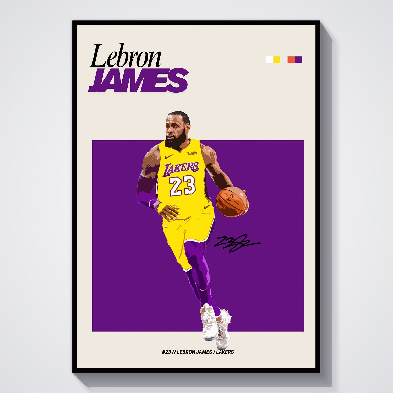Lebron James NBA FlexM Poster Poster – Flex Design Store