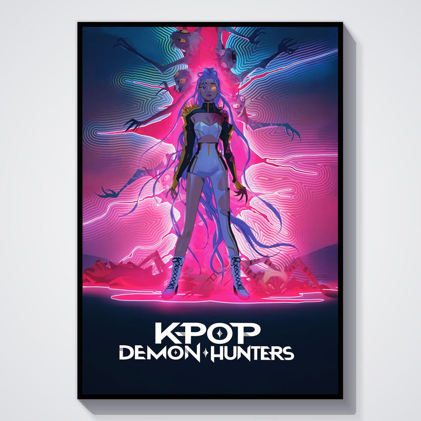 KPop Demon Hunters Alternate Poster Movie Poster – Flex Design Store