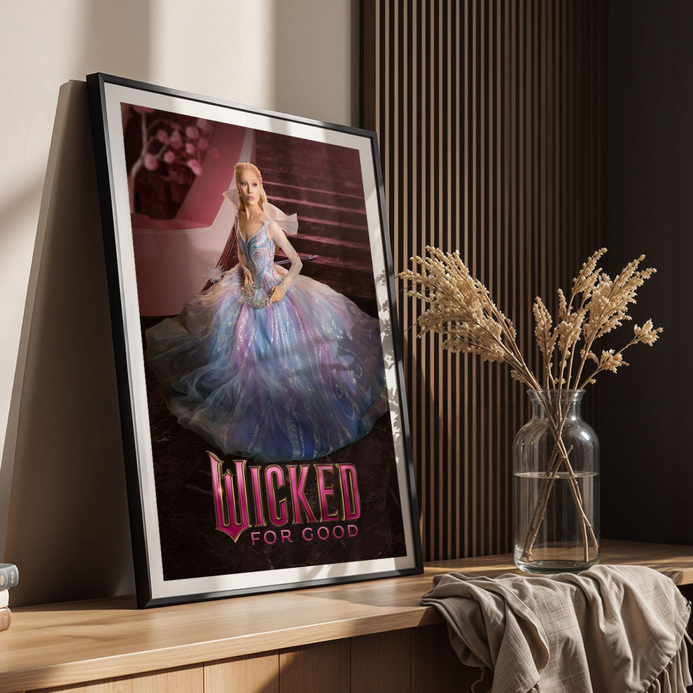 Wicked For Good Glinda Poster Movie Poster – Flex Design Store