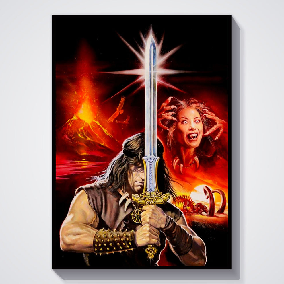 Conan the Barbarian Key Art Poster Movie Poster – Flex Design Store
