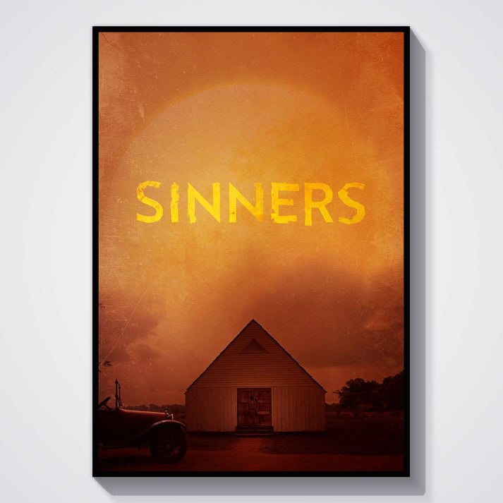 Sinners Minimalist Poster Movie Poster – Flex Design Store